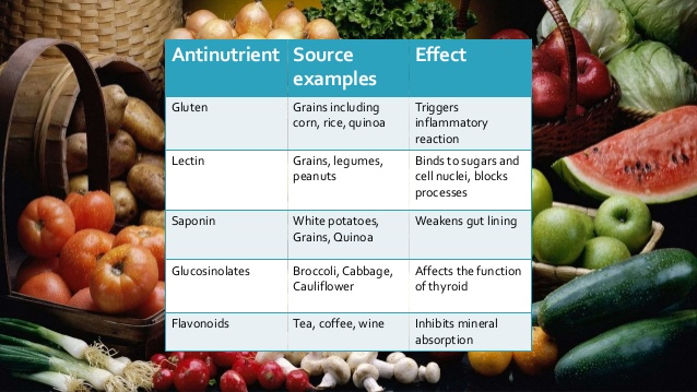 Are antinutrients beneficial?