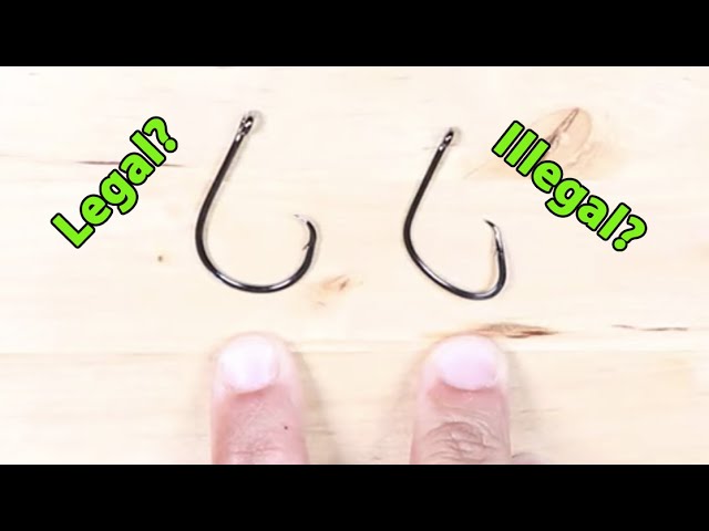 Are barbed fishing hooks illegal in California?