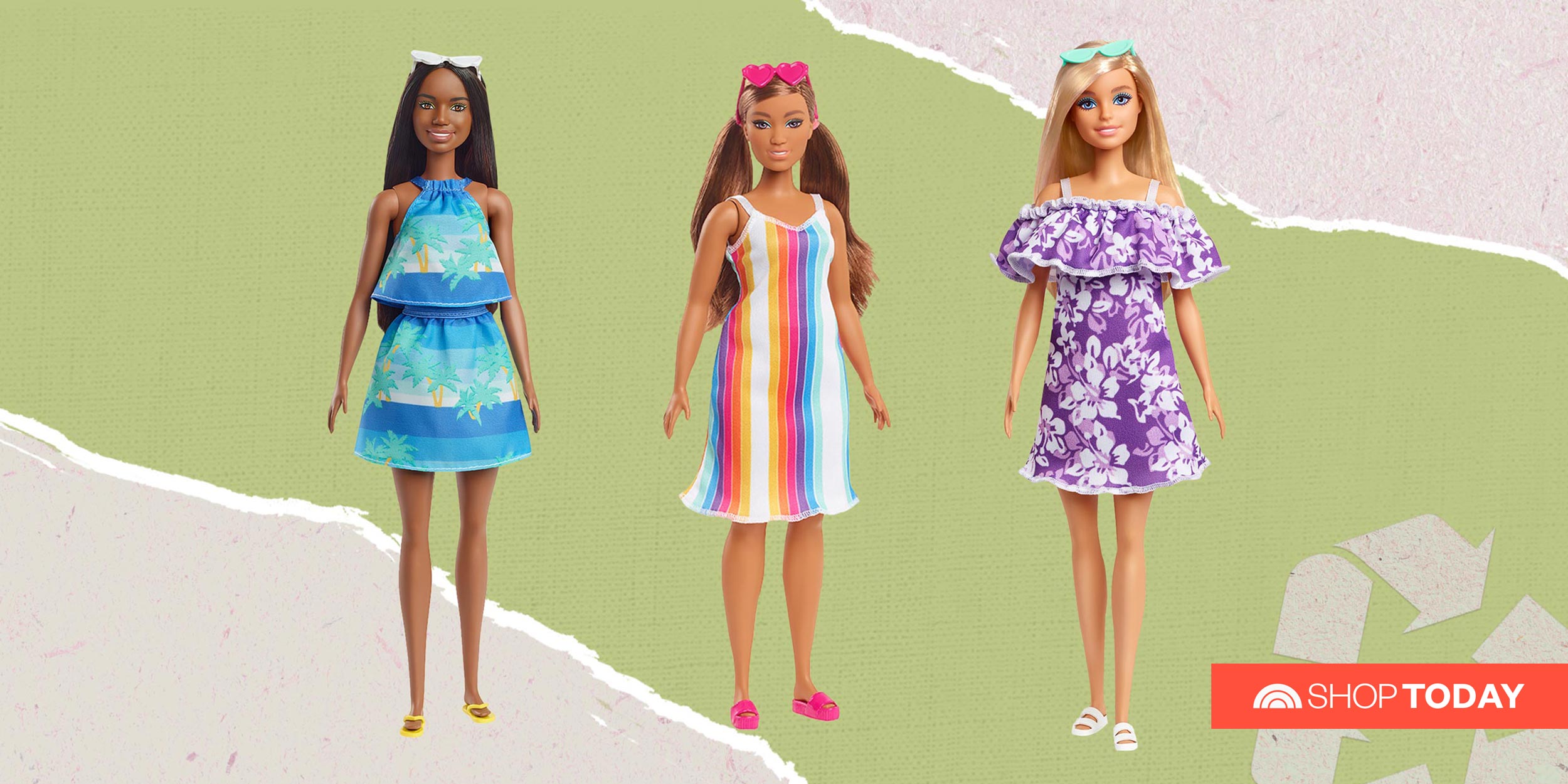 Are Barbie dolls made of plastic?