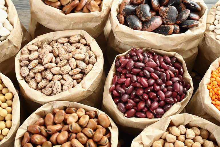 Are beans rich in calcium?