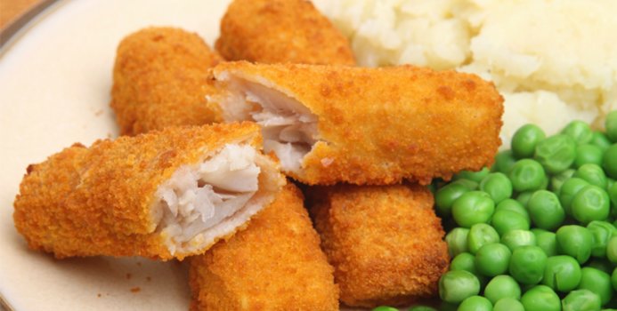 Are breaded fish sticks unhealthy?