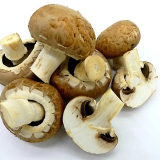 Are brown mushrooms healthier than white mushrooms?