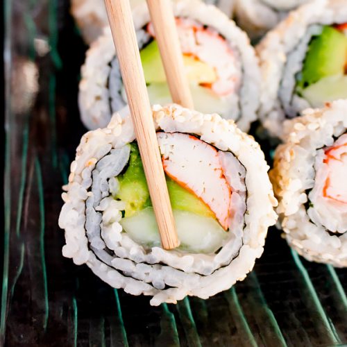 Are California rolls fake sushi?