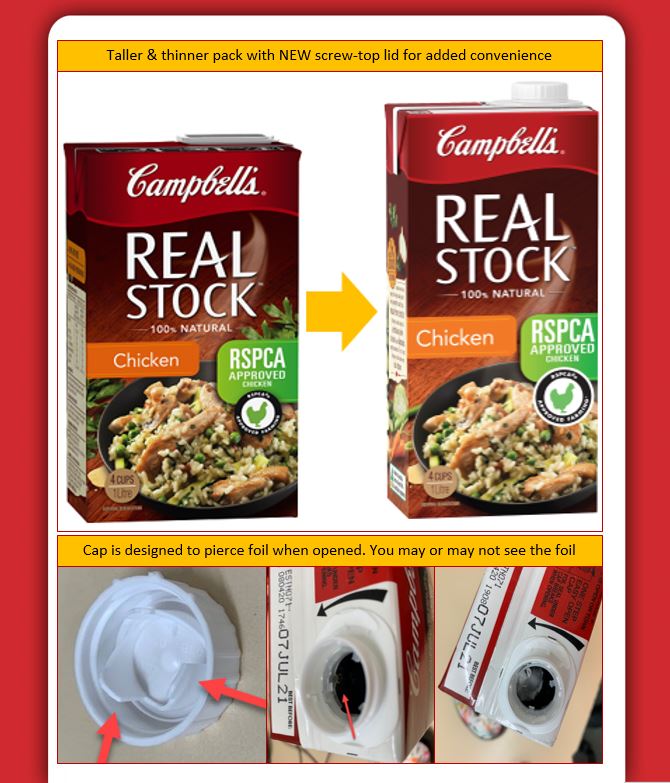 Are Campbells stock Cartons Recyclable?
