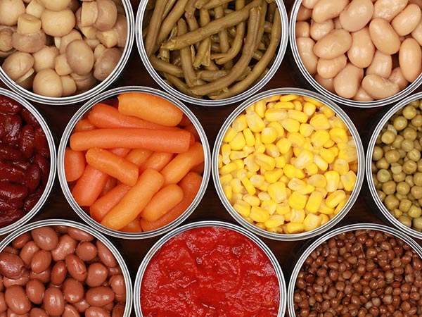 Are canned foods considered processed?