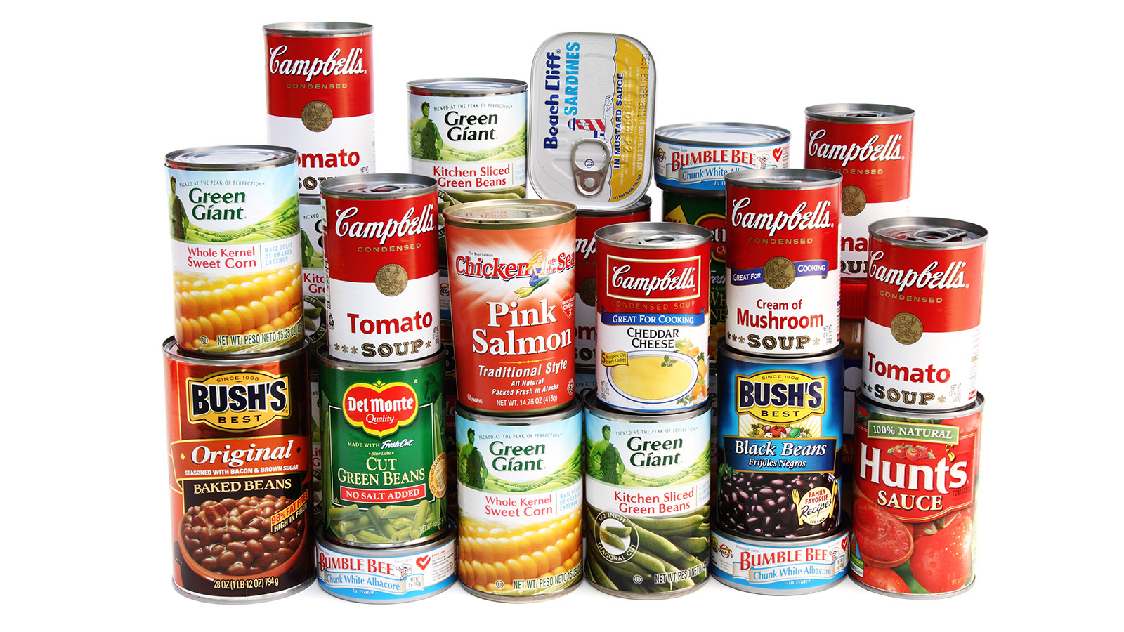 Are canned goods processed foods?