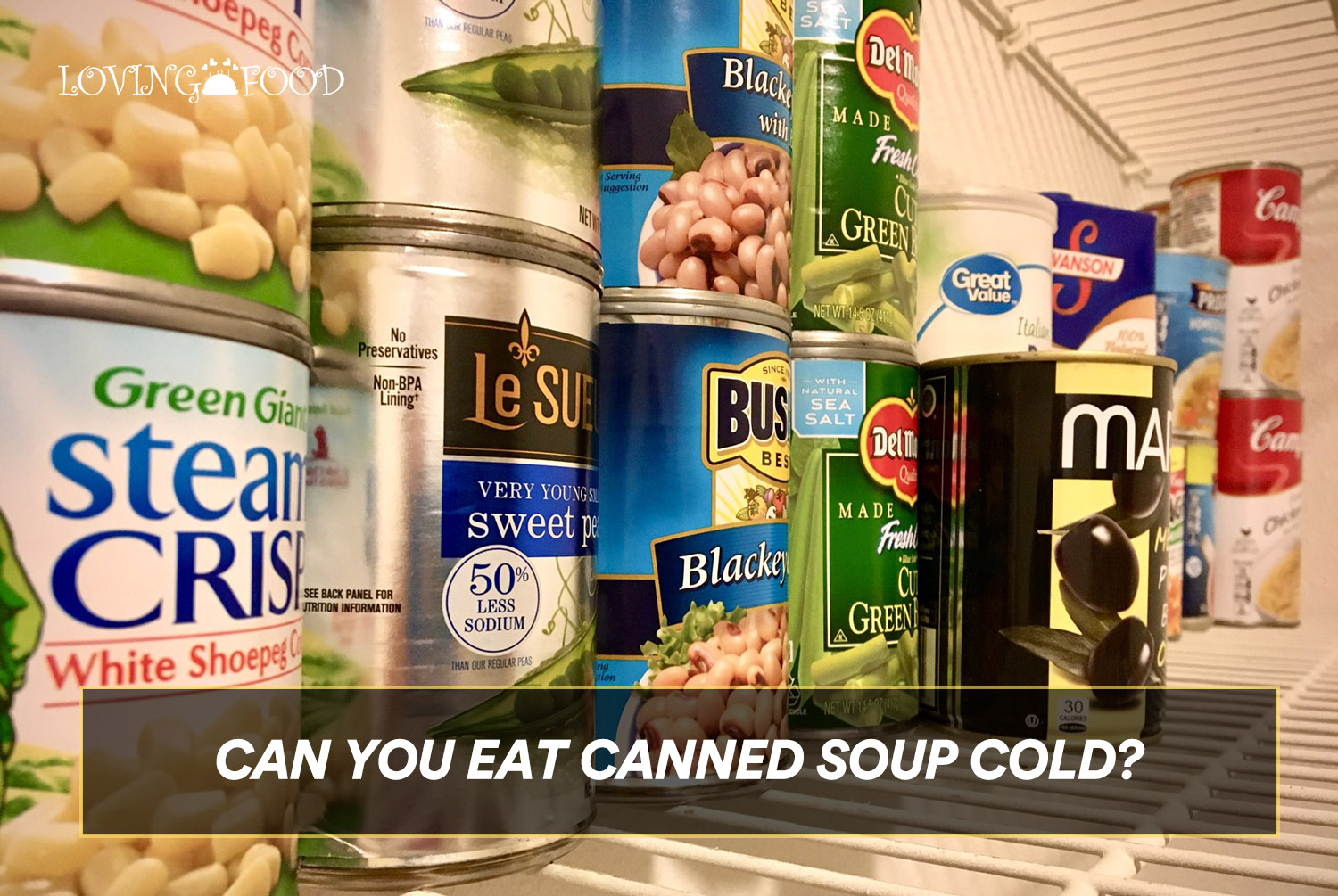 Are canned soups precooked?
