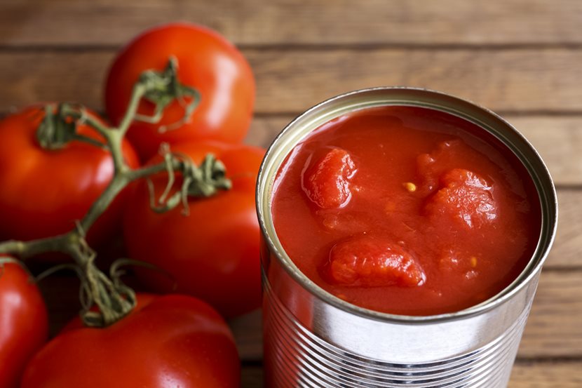 Are canned tomatoes cooked in the can?