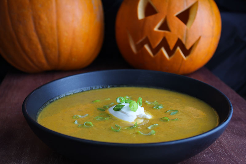 Are carving pumpkins good for soup?