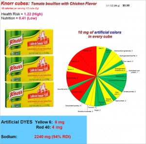 Are chicken bouillon cubes healthy?