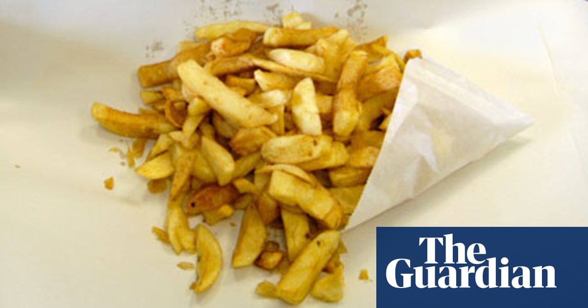 Are chip shop chips fried?