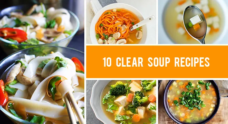 Are clear soups filling and filling?