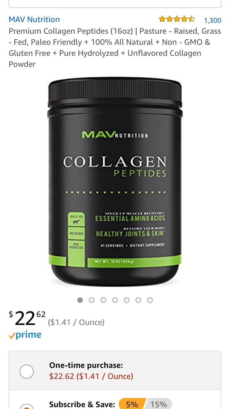 Are collagen peptides a waste of money?