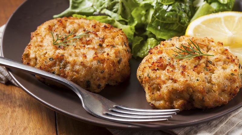 Are crab cakes good for diet?