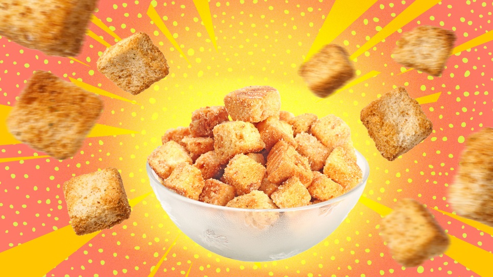 Are croutons a bad snack?