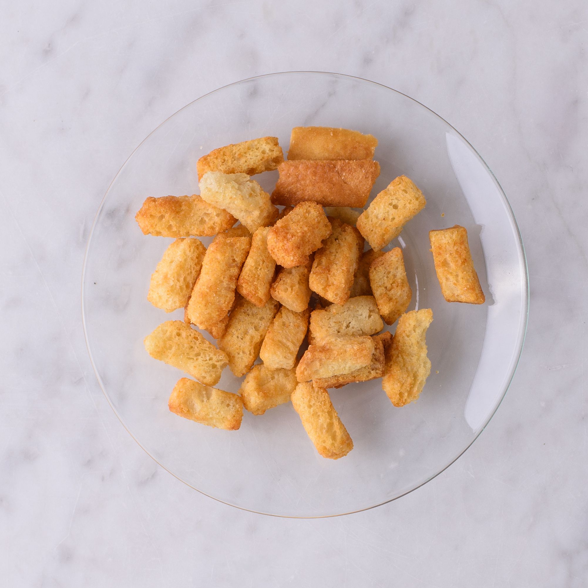 Are croutons healthy for a diet?
