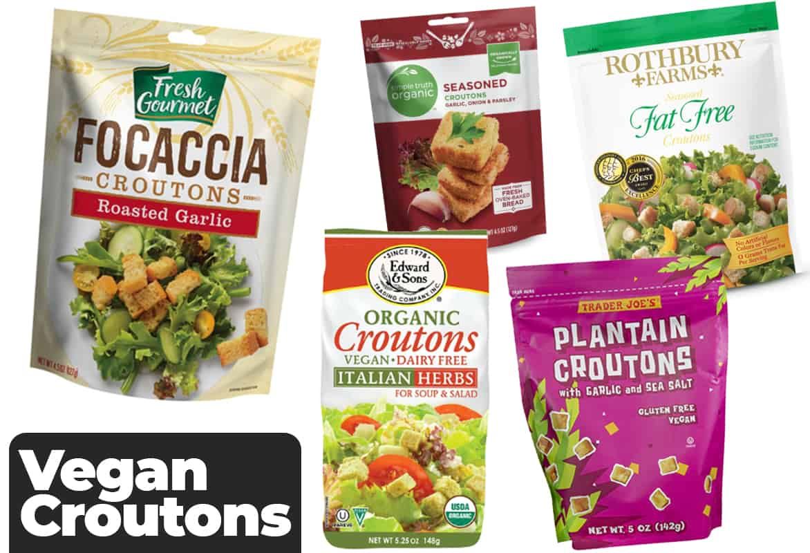 Are croutons vegan?