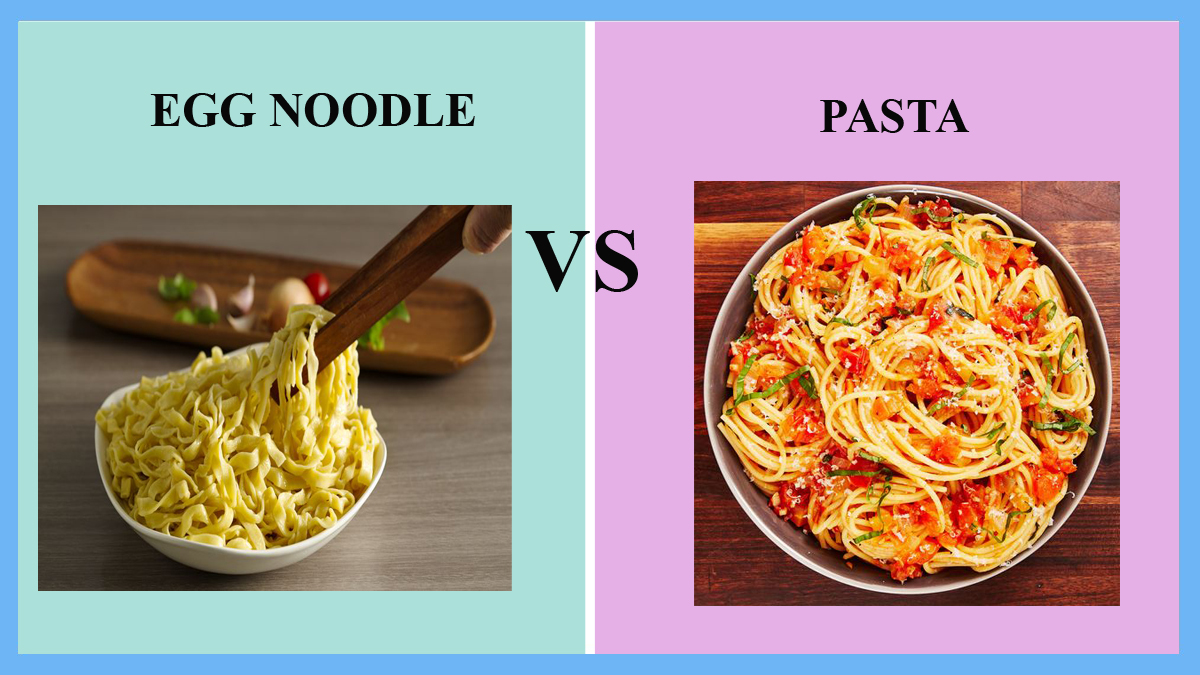 Are egg noodles worse than pasta?