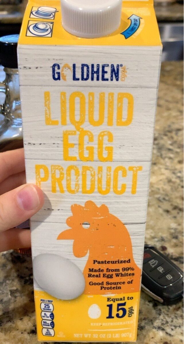 Are eggs considered liquid?