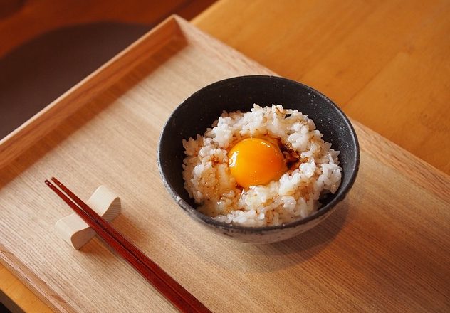 Are eggs in Japan pasteurized?