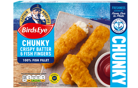 Are fish fingers 100% fish?