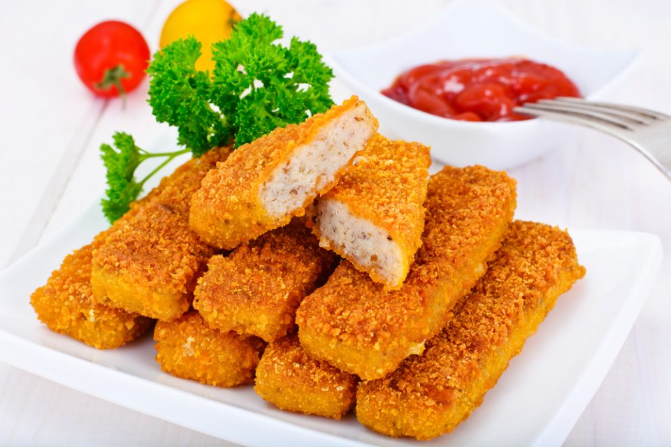 Are fish fingers junk food?