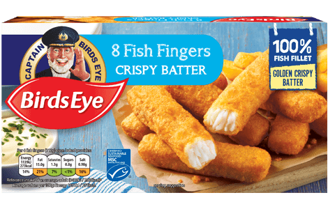 Are fish fingers unhealthy?