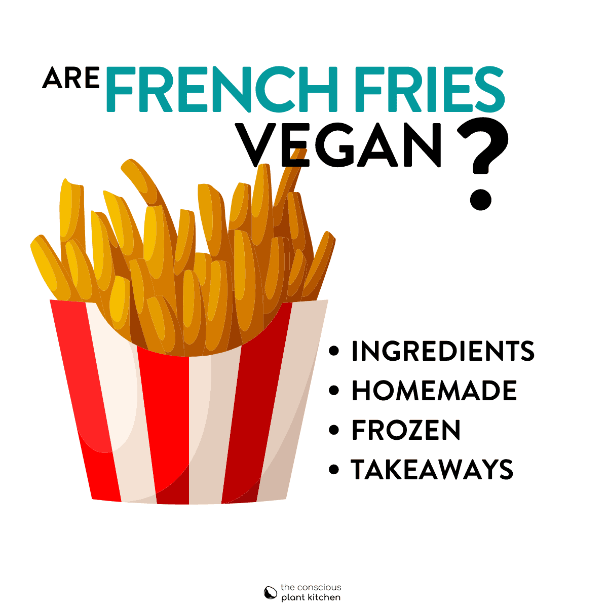 Are French fries part of a plant-based diet?