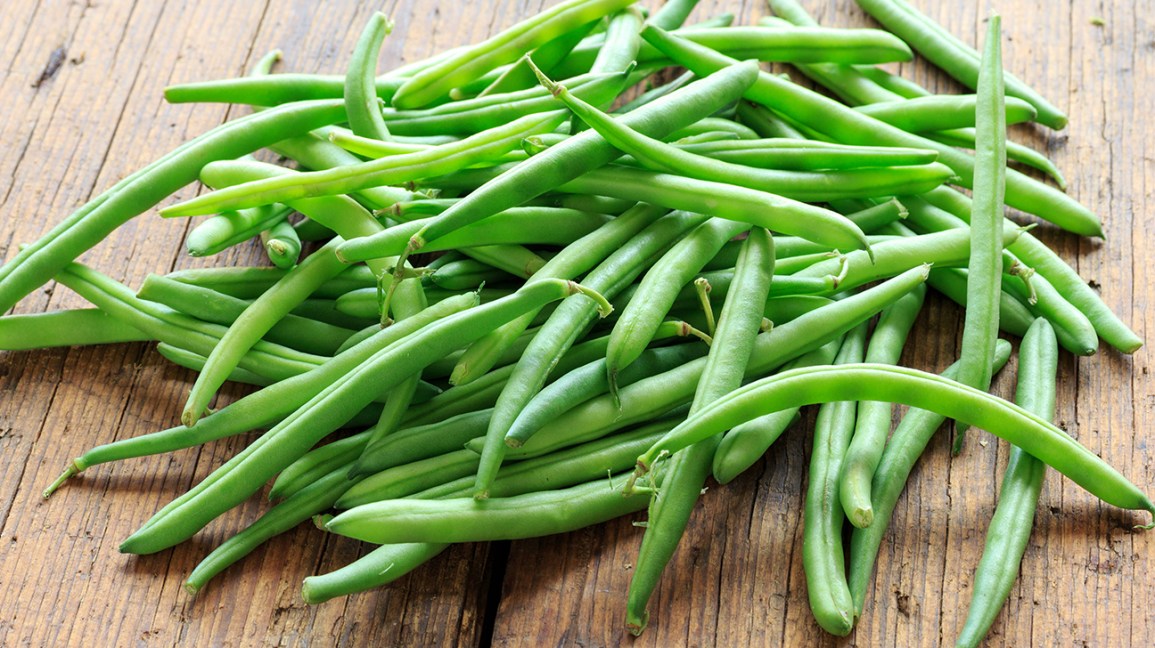 Are fresh raw green beans good for you?