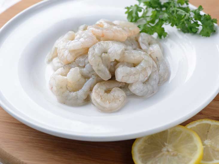 Are frozen prawns safe to eat?