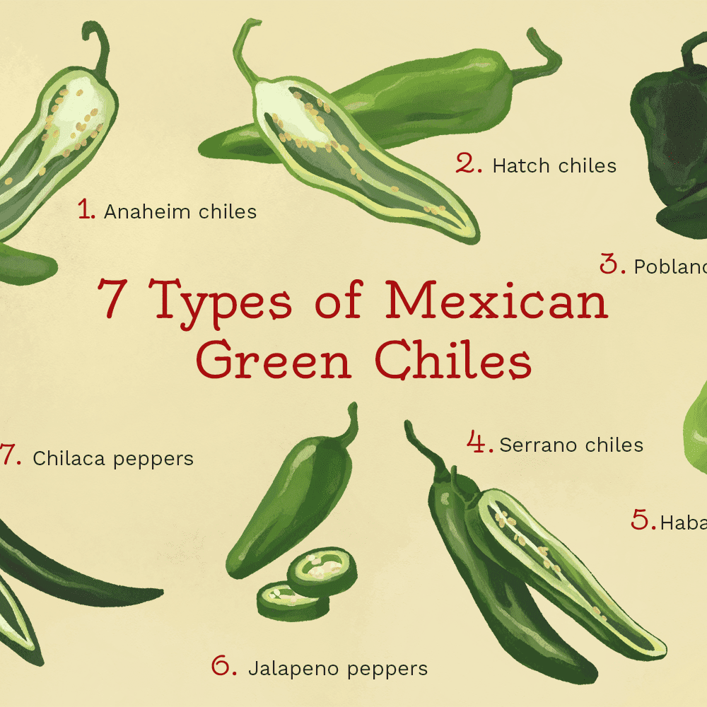 Are green chiles the same as green peppers?