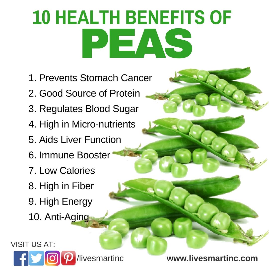 Are green peas good for your liver?