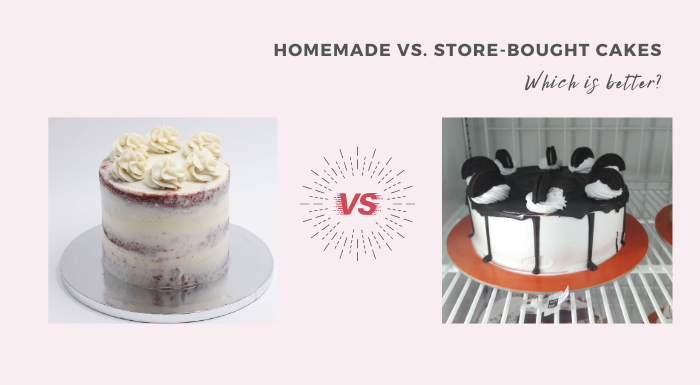 Are homemade cakes better for you than shop bought?