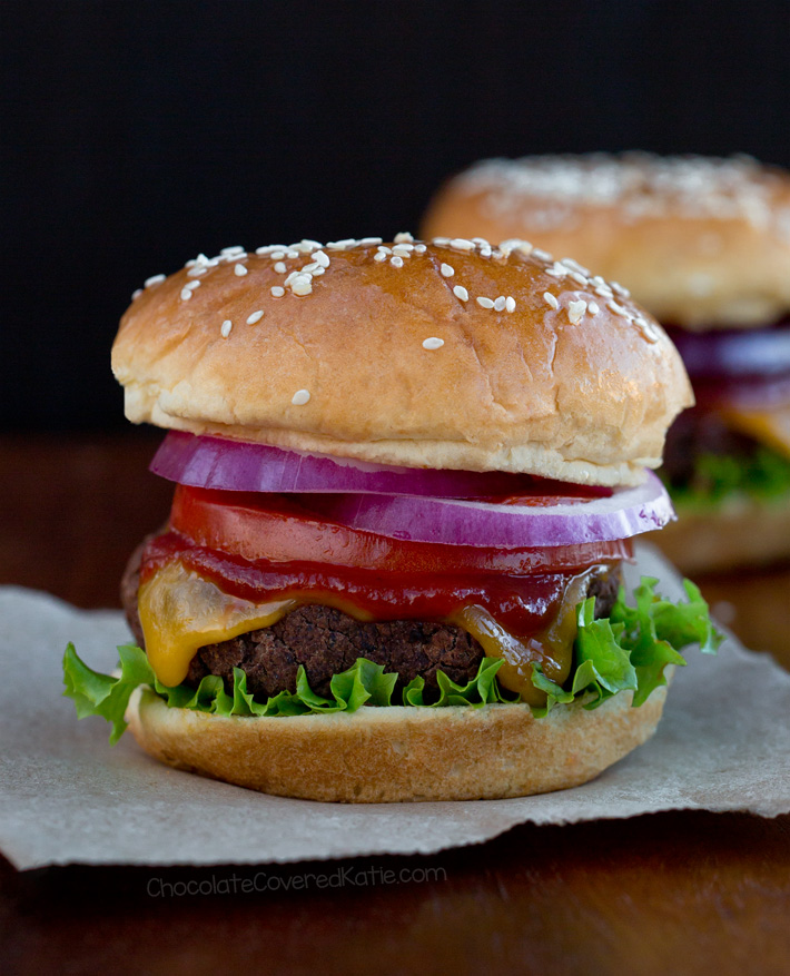 Are homemade veggie burgers healthy?