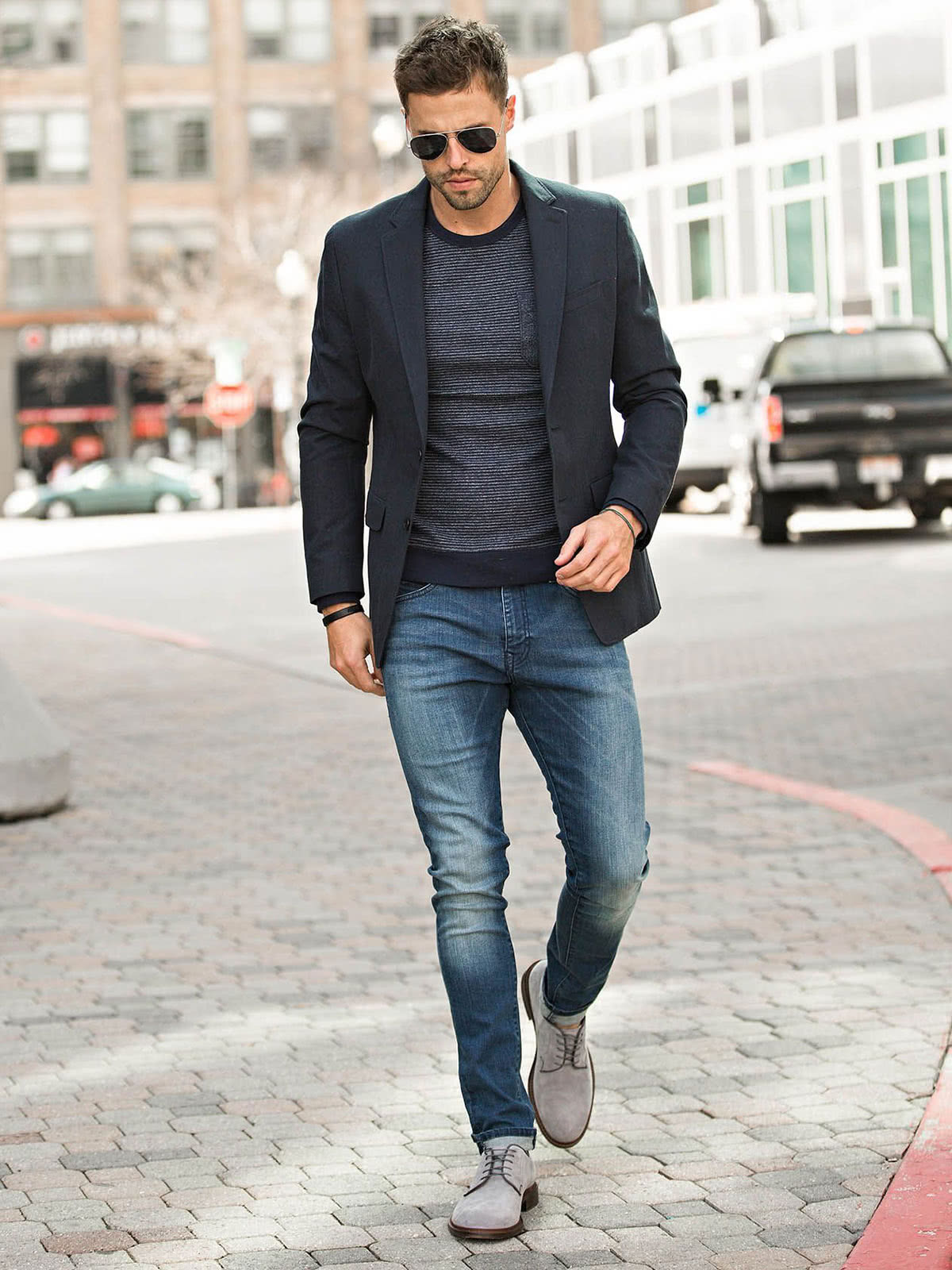 Are jeans OK for cocktail attire?