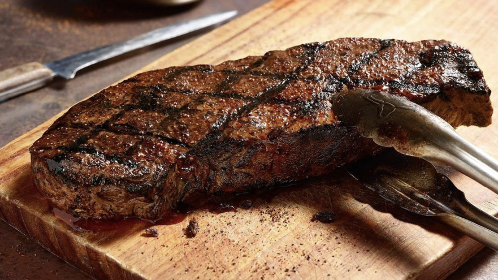 Are LongHorn steaks frozen?