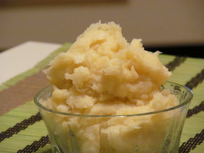 Are mashed potatoes a liquid or a solid?