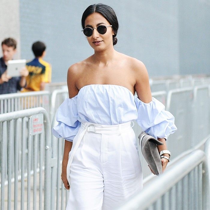 Are off-the-shoulder tops inappropriate?