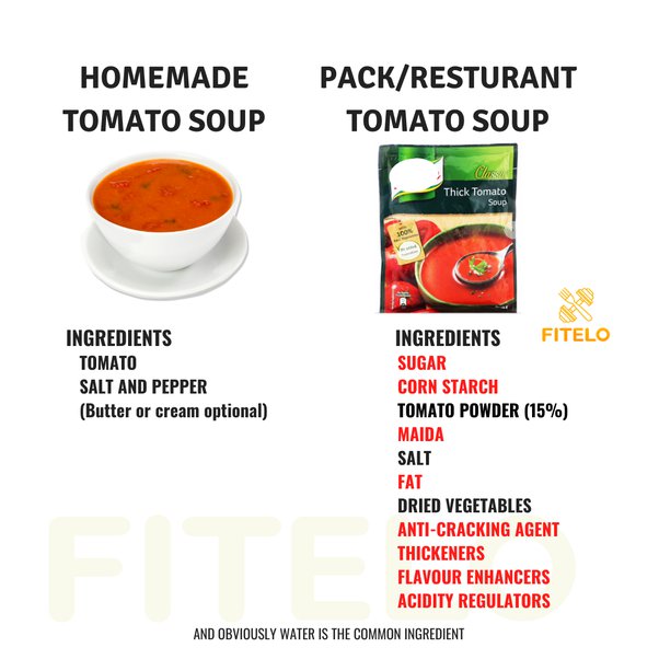 Are packets of soup healthy?