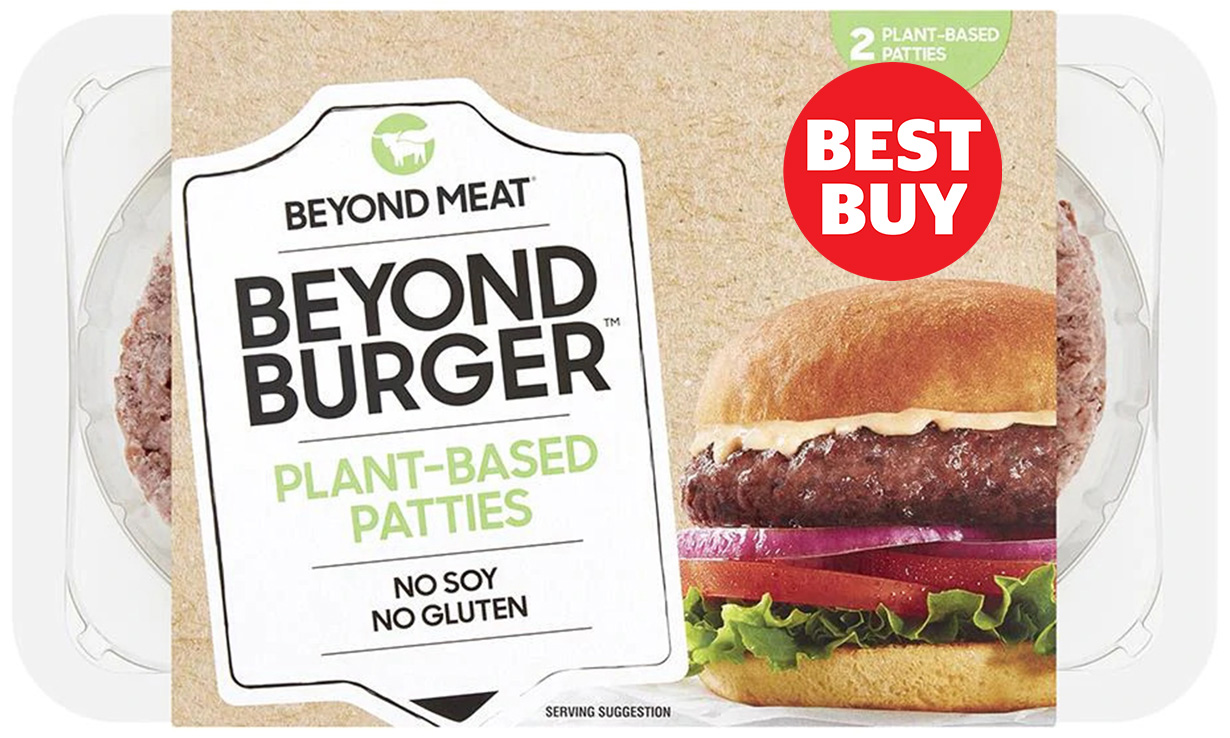 Are plant based burgers healthy UK?