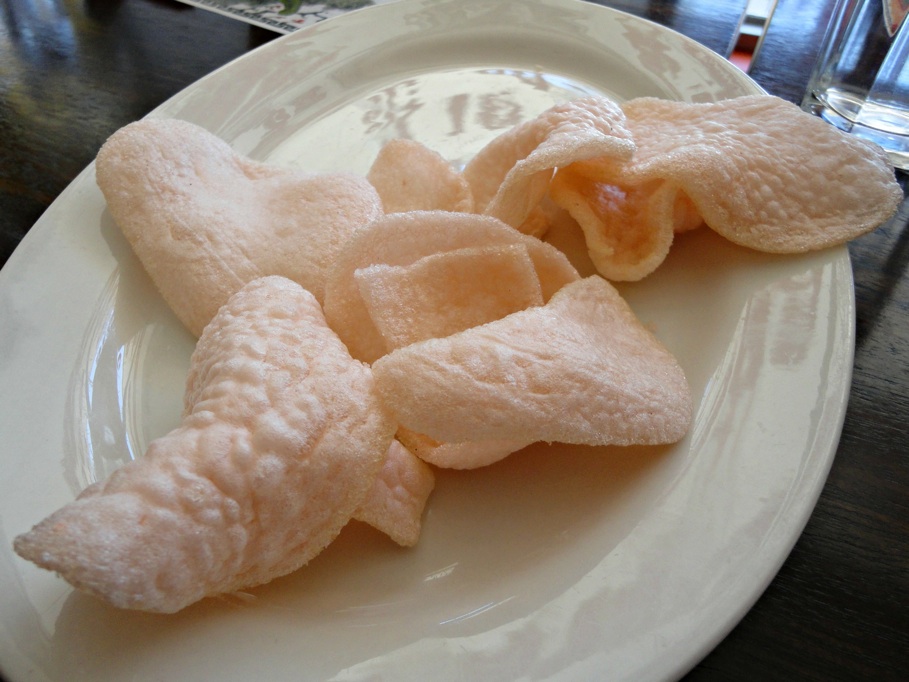Are prawn crackers better than crisps?