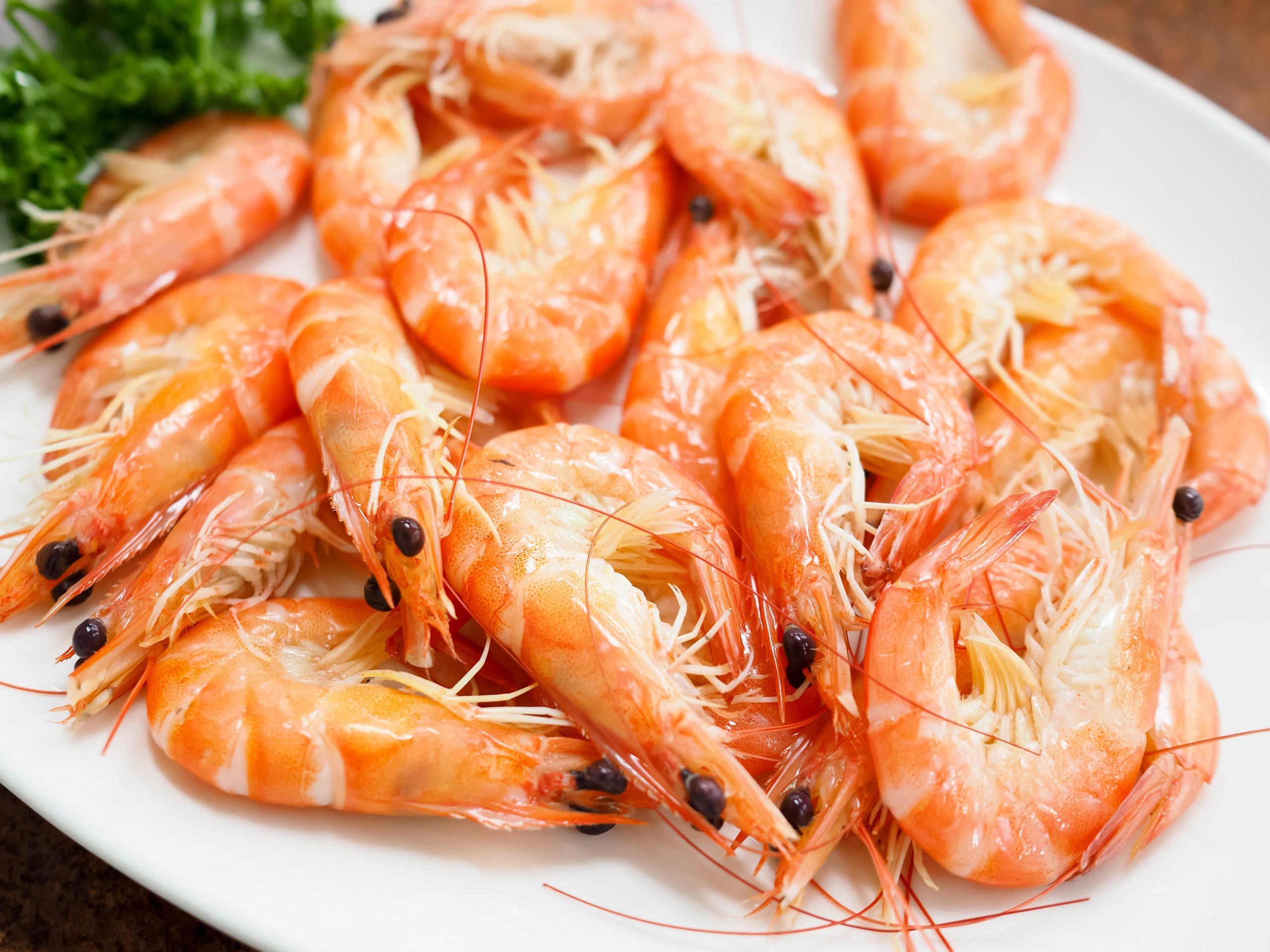 Are prawns contaminated?