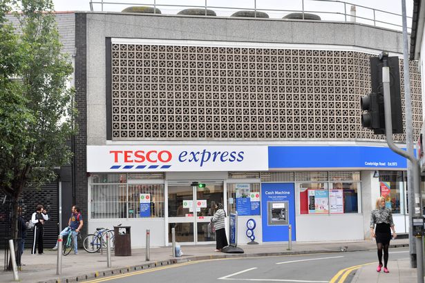 Are prices higher in Tesco Express stores compared to superstores?