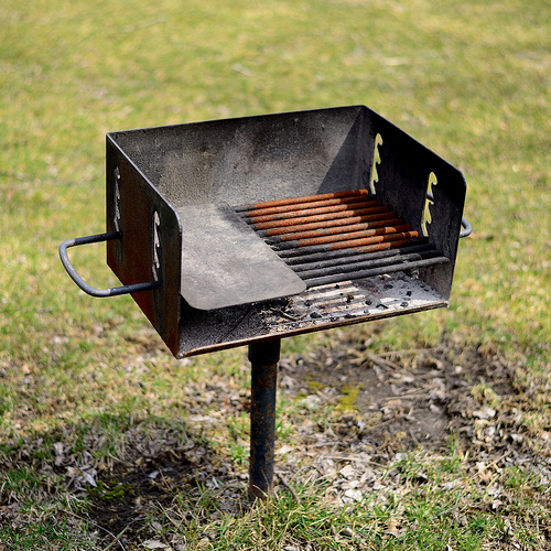 Are public grills safe?