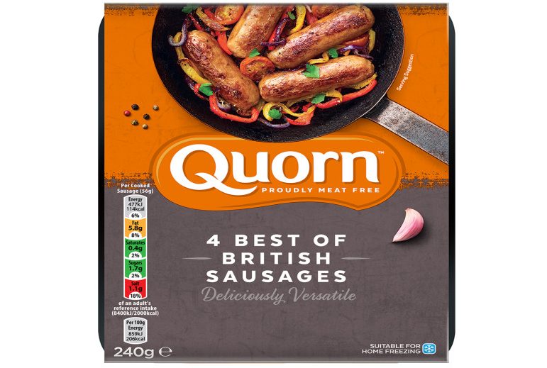 Are Quorn sausages healthier than meat sausages?