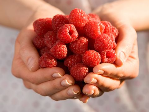 Are raspberries good before a run?