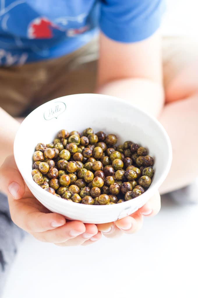 Are roasted peas healthy?