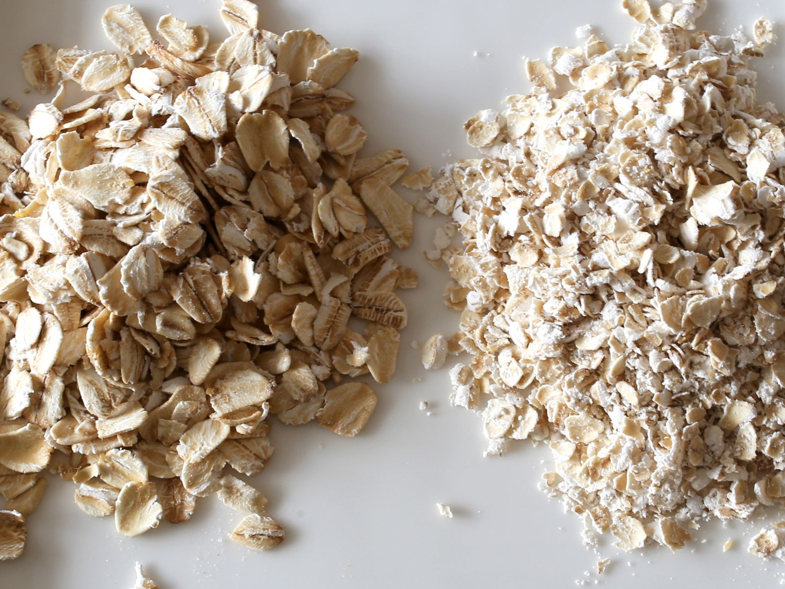 Are rolled oats and quick oats the same for baking?
