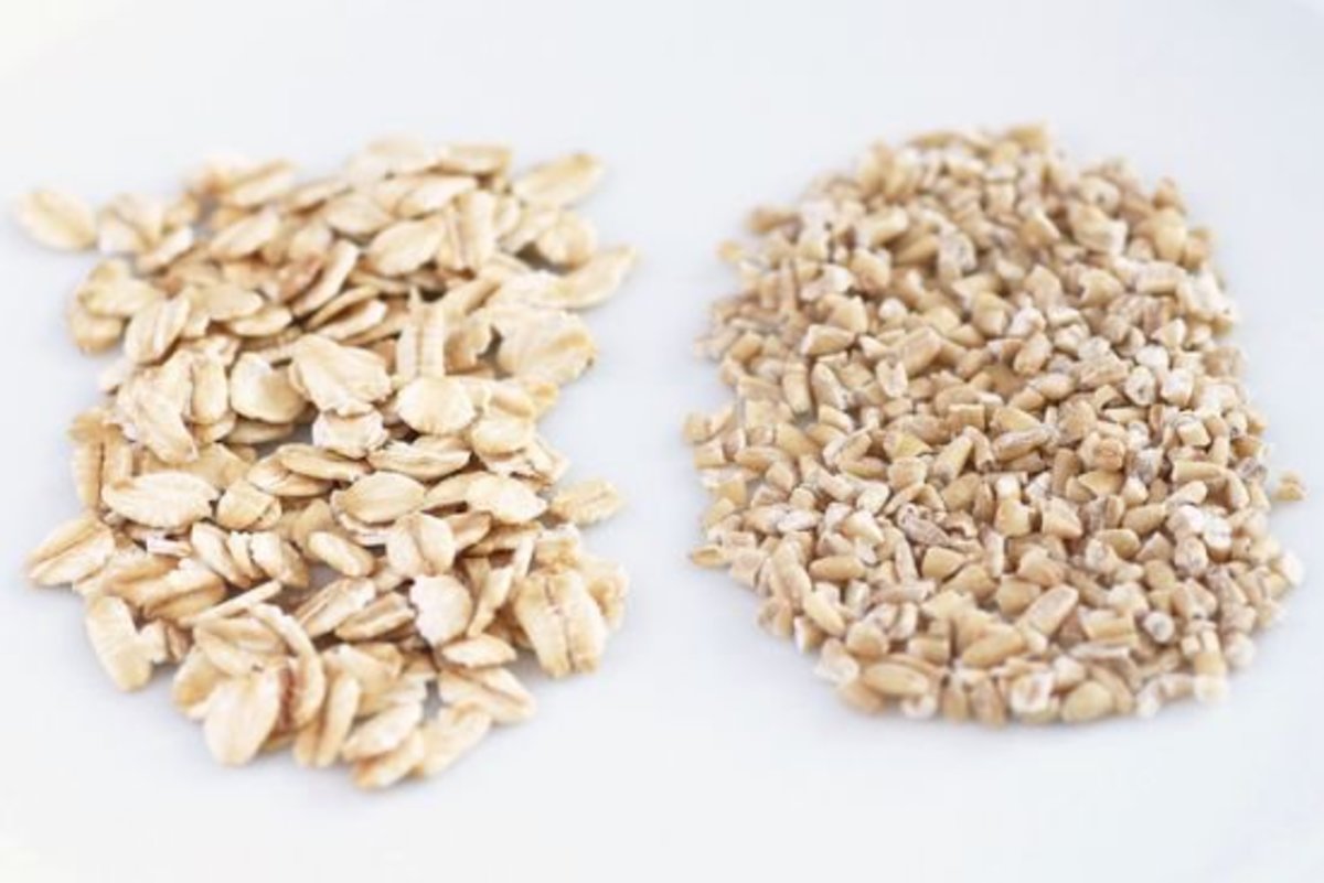 Are rolled oats same as raw oats?