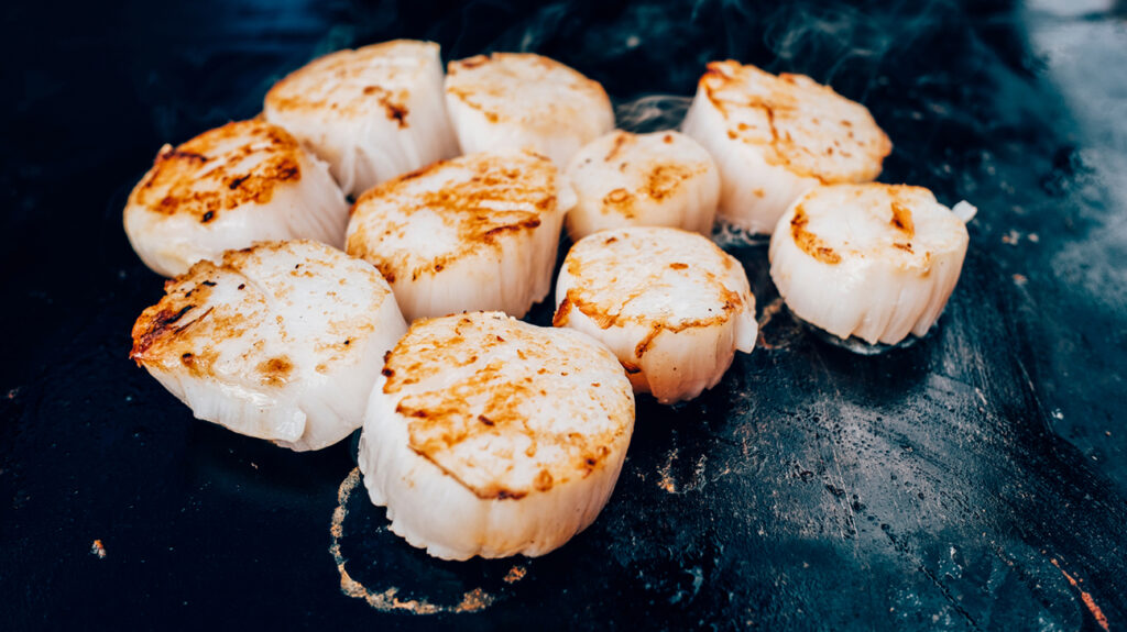 Are scallops good for high cholesterol?